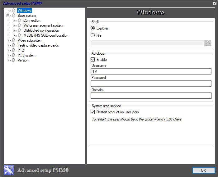 Starting and shutting down the tweaki.exe utility - Axxon PSIM 2.0 ...